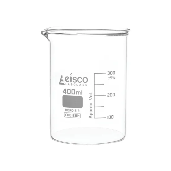 400 ml Borosilicate Beakers - Pack of 6