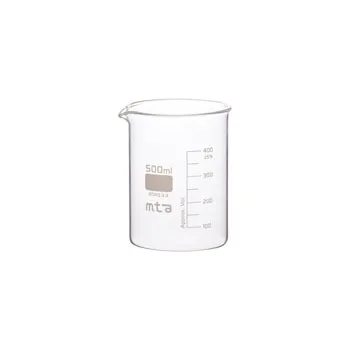 500 ml MTA Borosilicate Beakers - Pack of 6