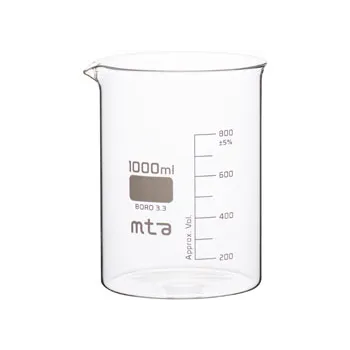 1000 ml MTA Borosilicate Beakers - Pack of 6
