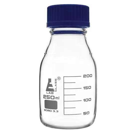 250 ml Clear Reagent Bottles - Pack of 10