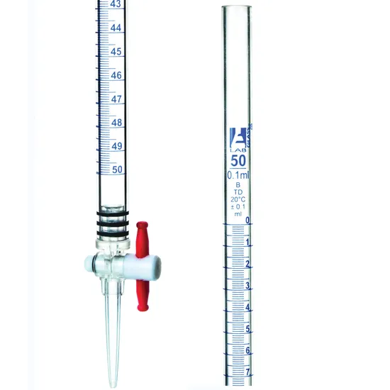 Acrylic Burette - PTFE Stopcock, 50 ml