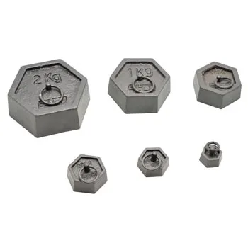 Iron Weight - Hexagonal w lifting ring - 100g