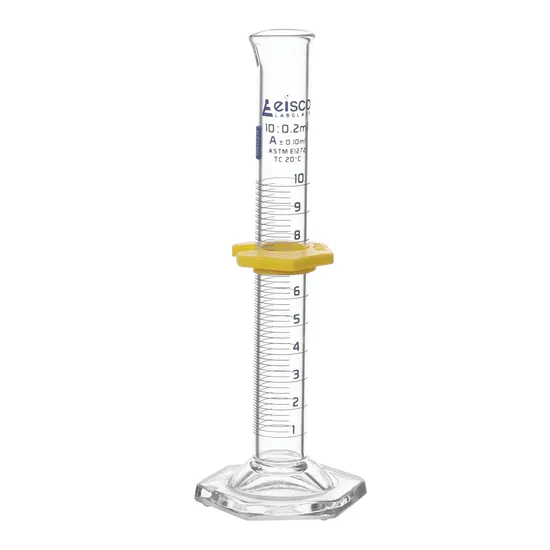 10 ml Class A Borosilicate Measuring Cylinders - Pack of 2