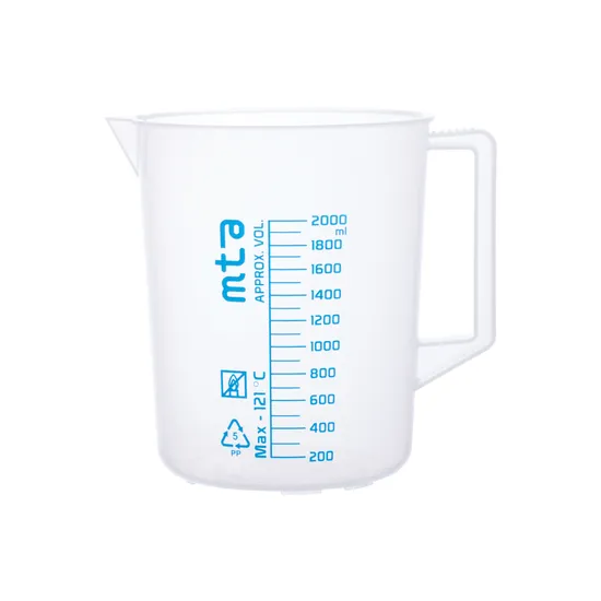 MTA Poly Measuring Jug 2000mL PK6
