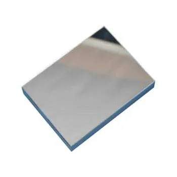 Mounted Plane Glass Mirror - 150x50mm