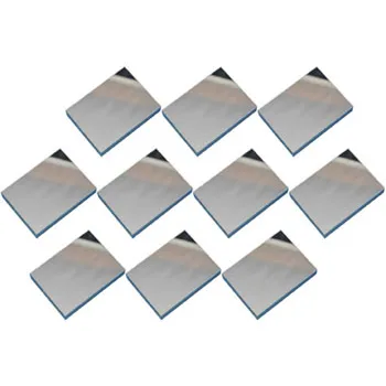 Mounted Plane Glass Mirror 150x50cm Set of 10