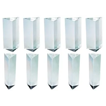 Equilateral & Right Angle Prisms - Set of 10