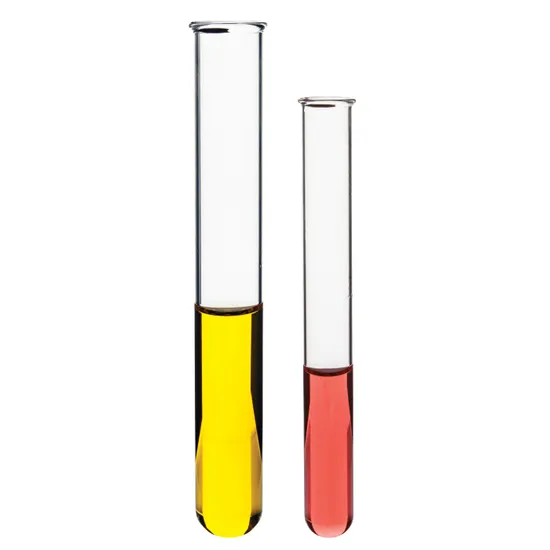 18 x 150 mm Rimmed Borosilicate Test Tubes - Pack of 24