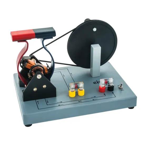 AC DC Motor Generator Demo