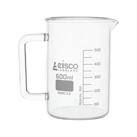 600 ml Borosilicate Beaker with Handle