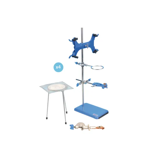 Lab Essentials Retort Stand & Clamps - Large