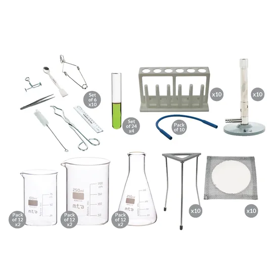 Metalware & Glassware Lab Essentials Kit - Natural Gas - MTA Catalogue