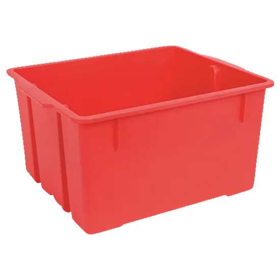 Heavy Duty Storage Bin Red