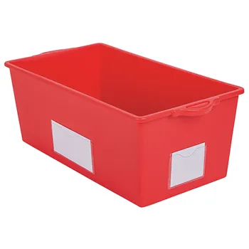 Help Yourself Book Bin Red