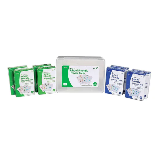 School Friendly Playing Cards 8 Pack - Paul Swan