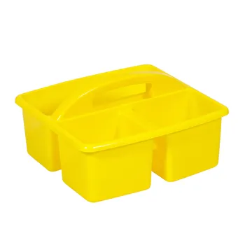Small Plastic Caddy - Yellow