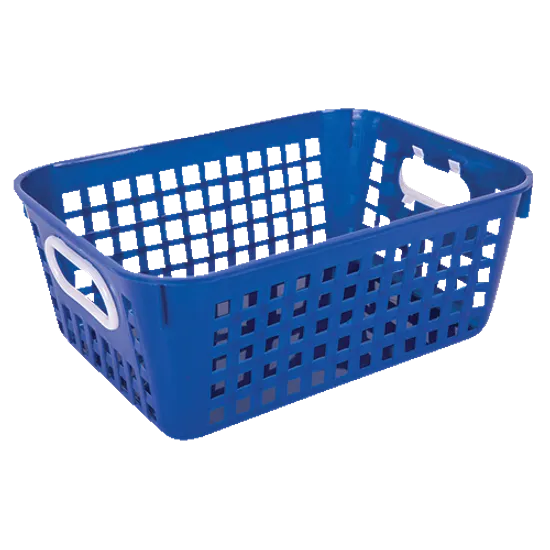 Large Classroom Storage Basket - Dark Blue