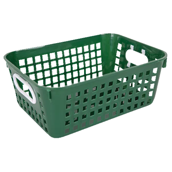 Large Classroom Storage Basket - Dark Green