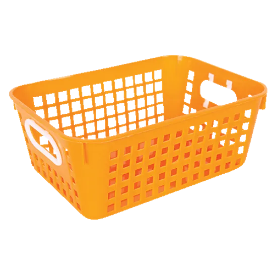 Large Classroom Storage Basket - Orange