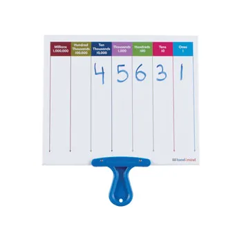 Place Value Answer Boards – Set of 4