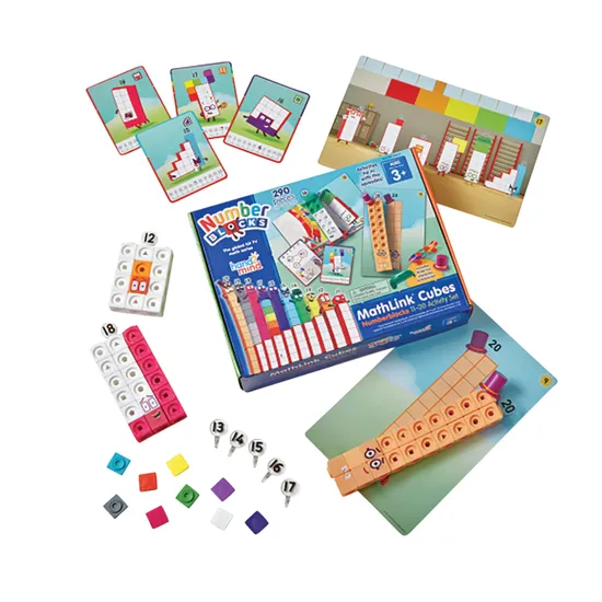 Numberblocks MathLink Cubes 11-20 Activity Set - MTA Catalogue
