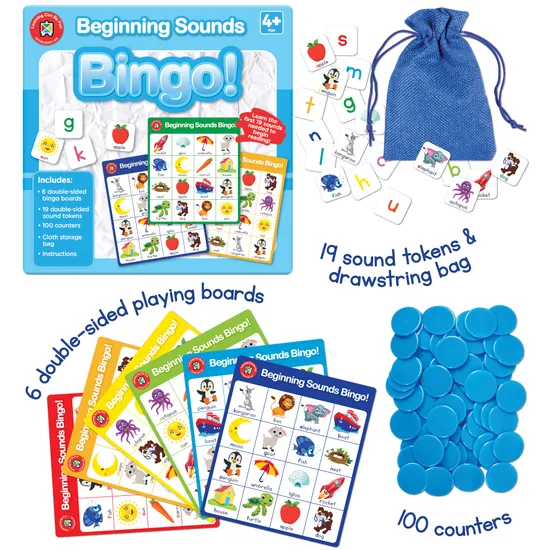 Beginning Sounds Bingo - MTA Catalogue