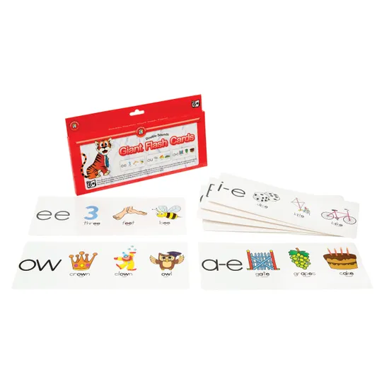 Double Sounds Giant Flash Cards - MTA Catalogue