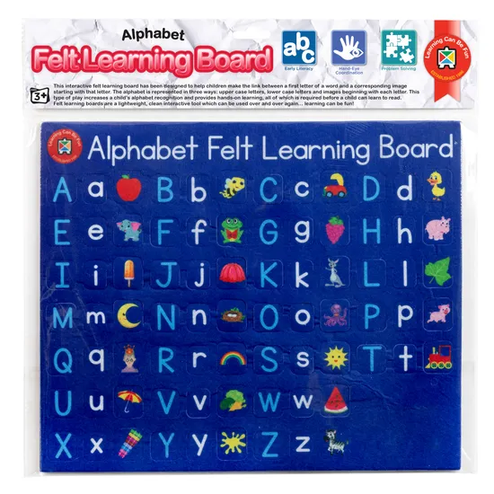 Felt Learning Board Alphabet