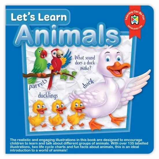 Let's Learn Animals Board Book