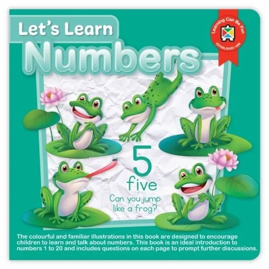 Let's Learn Numbers Board Book - MTA Catalogue