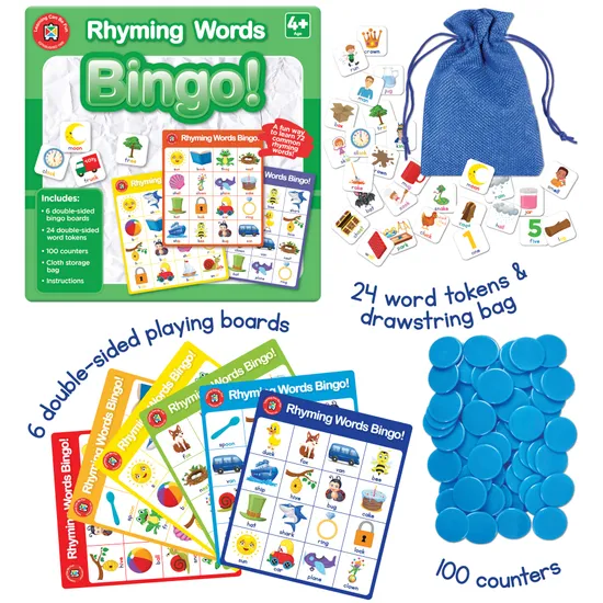 Rhyming Words Bingo - MTA Catalogue