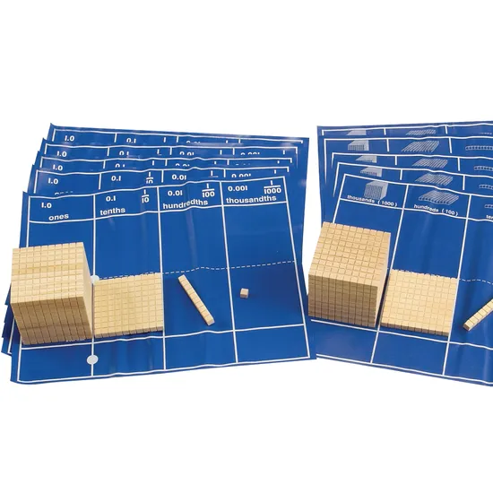 base 10 Place Value Combo Mat