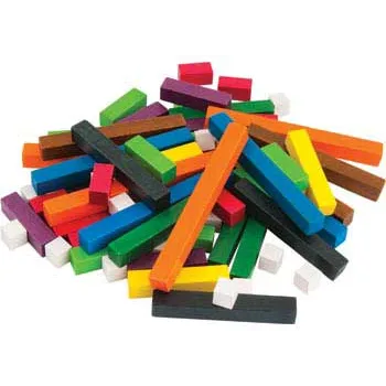 Wooden Cuisenaire Rods - Student Set