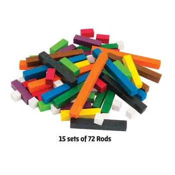 Wooden Cuisenaire Rods - Class Set