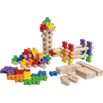 Log Building Blocks - 150 Pieces