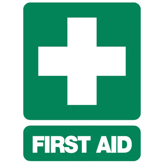 First Aid Wall Sign