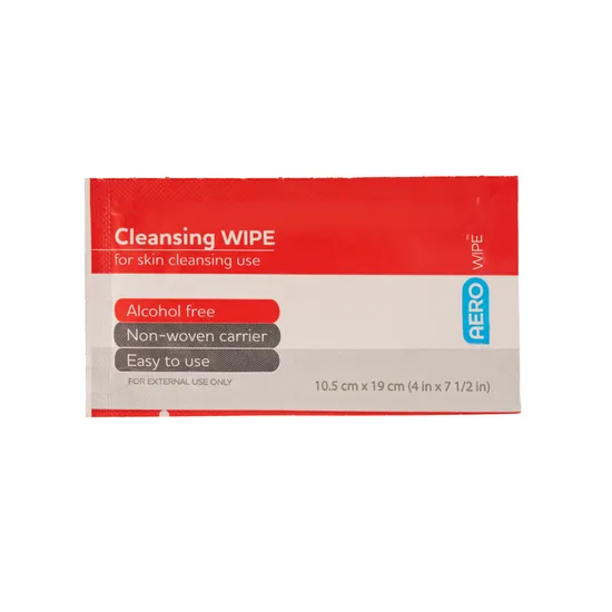 Wound Cleansing Wipe Non-sting Sachet