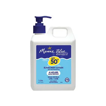 Sunscreen SPF50+ Water Resistant 1L Pump