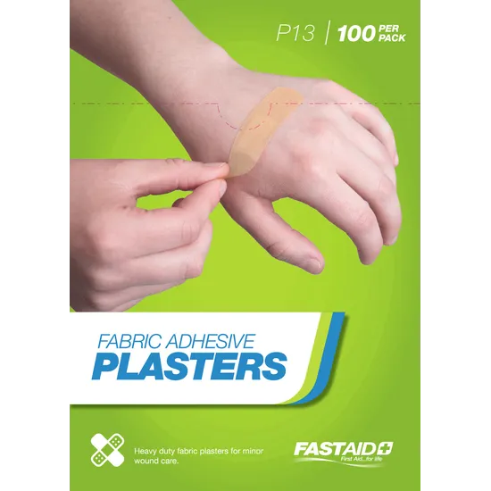 Adhesive Plasters Fabric 72 x 19mm 100pk