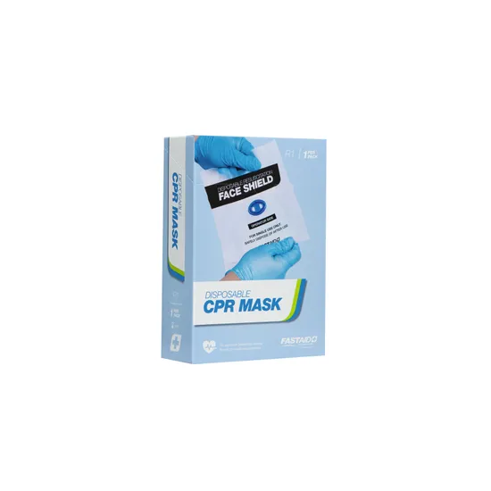 Resuscitation Face Shield Disposable With Valve 1p