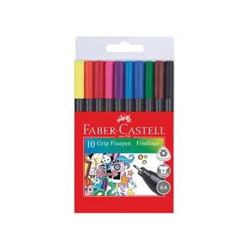 Coloured Fineliners - Pack of 10