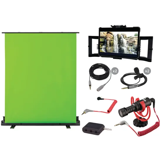 iOgrapher Film Making Kit with MultiPro Case incl Green Screen