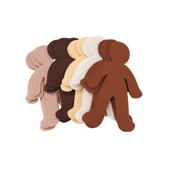 Felt People Multicultural – Pack of 30