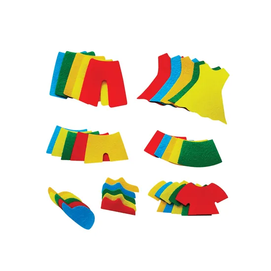 Felt Clothing - Pack of 50