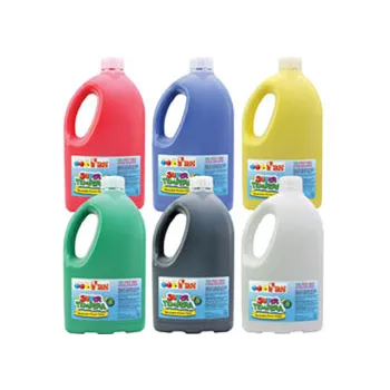 FAS Super Tempera Primary Paint - Kit of 6