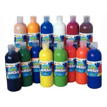 Total Wash Paint Set - 500ml - Set of 14