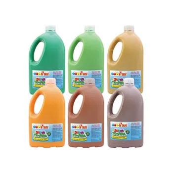 Super Tempera Natural Tones 2L Paint Kit of 6