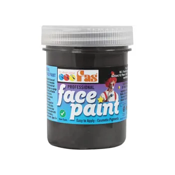 Pro Body & Face Paint Black - 120 ml
