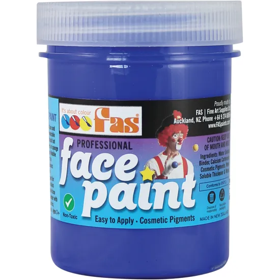 Pro Body & Face Paint 120ml Blue