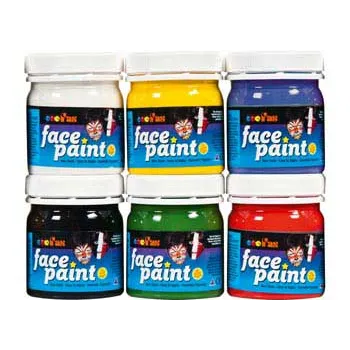 Primary Face & Body Paint 120m - Set of 6
